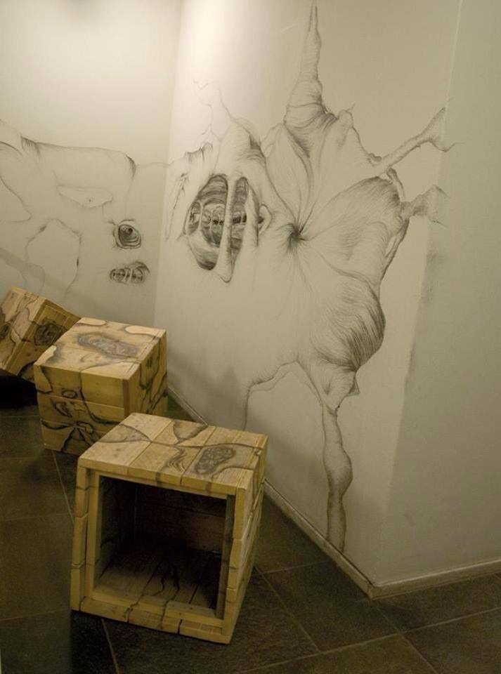 Organic drawings - Margreet Ledelay